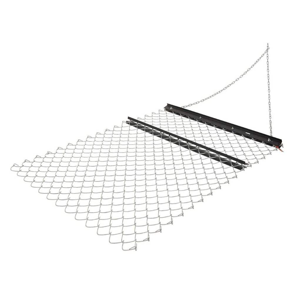 SKYSHALO 0 in. Handle Drag Harrow, 4 x 5 ft. Chain Harrow-Made from ...
