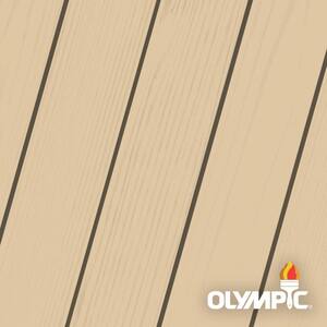 Olympic Maximum 1 gal. Oxford Brown Solid Color Exterior Stain and ...