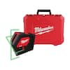 Milwaukee Green Cross Line Laser 3421 - The Home Depot