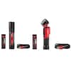 Milwaukee 800 Lumens LED USB Rechargeable Fixed Focus Flashlight & 500 ...