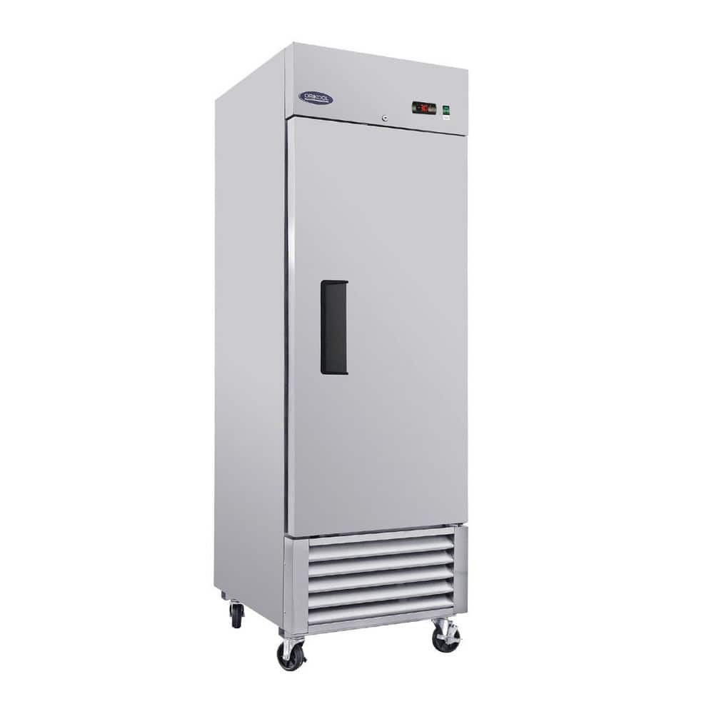 27 in. 23 cu.ft. Auto Defrost Commercial Upright Freezer in Stainless ...