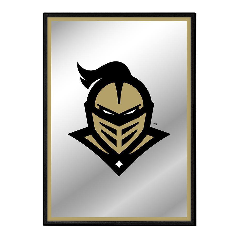 The Fan-Brand 19 in. X 28 in. UCF Knights Mascot Framed Mirrored ...