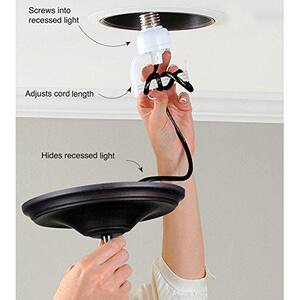 Conversion Kit Included - Pendant Lights - Lighting - The Home Depot