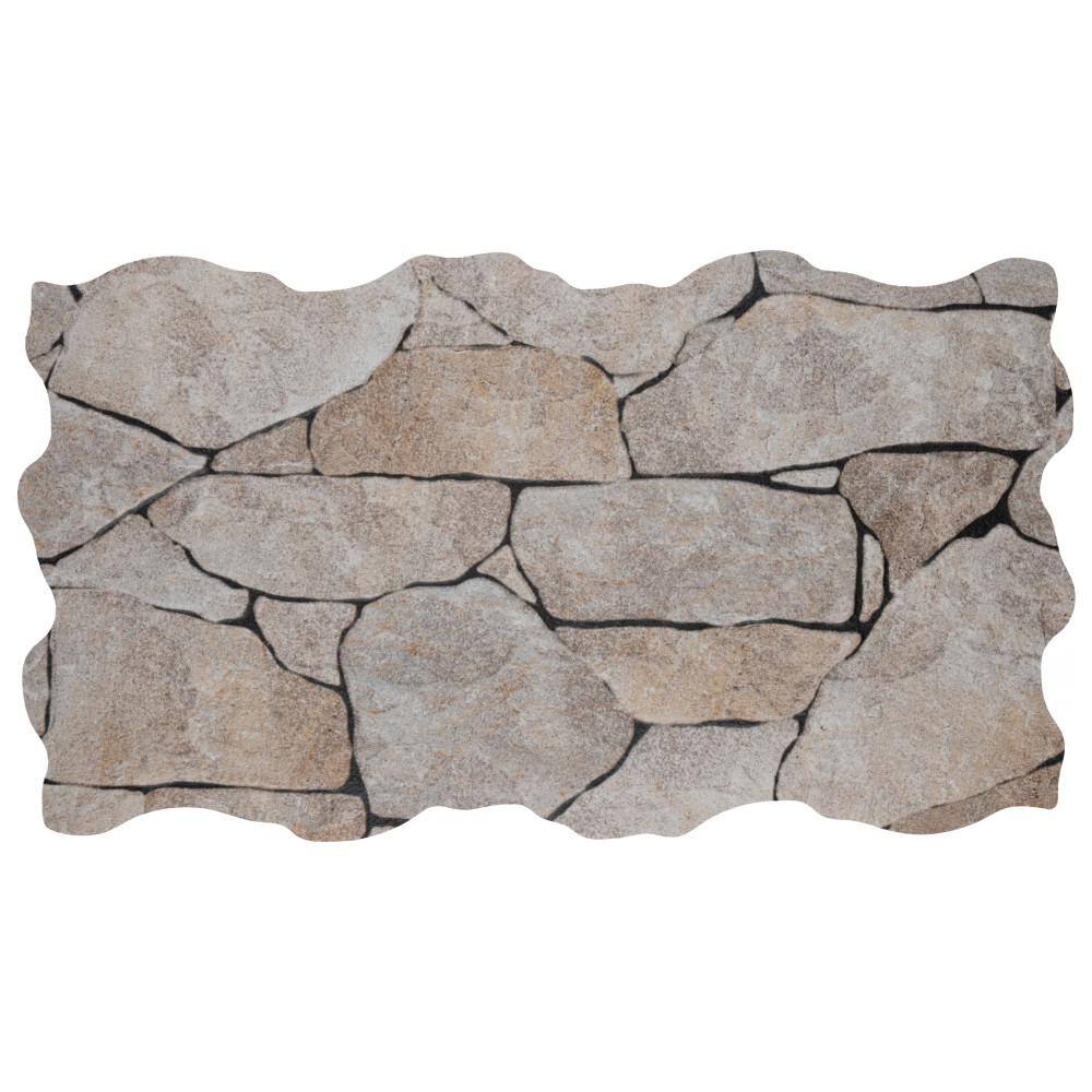 Merola Tile Andorra Marfil 10-3/8 in. x 18-3/4 in. Ceramic Wall Tile ...