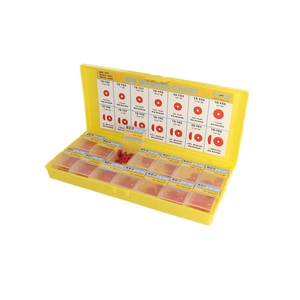 JAG PLUMBING PRODUCTS Standard Bibb Washer Assortment Kit-18-111 - The ...
