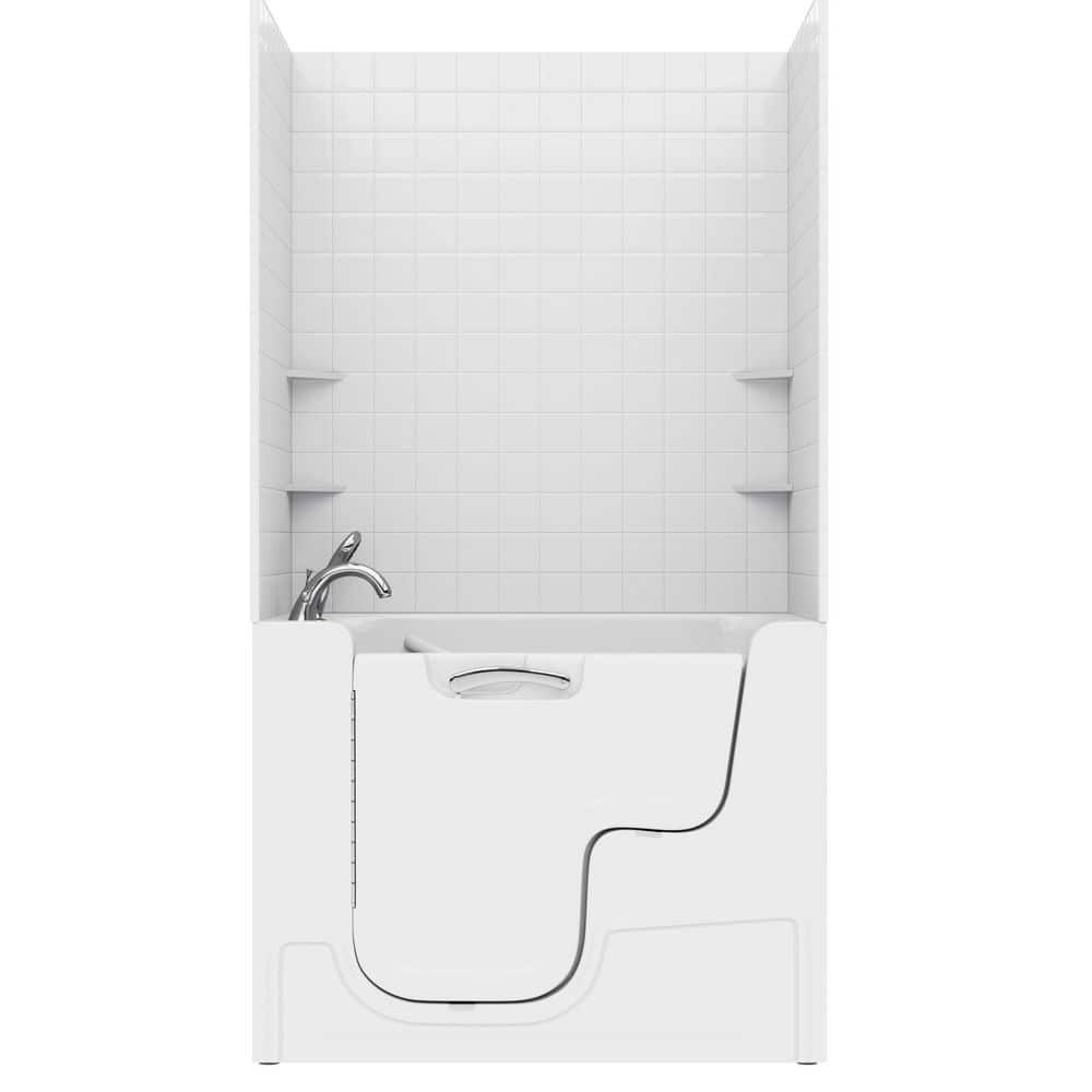 Reviews for Universal Tubs Rampart Wheelchair Accessible 4.5 ft. Walk ...