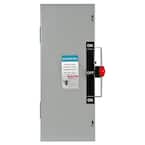 Siemens Double Throw 30 Amp 240-Volt 3-Pole Indoor Non-Fusible Safety ...