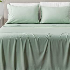 FRESHFOLDS Almond Superior 4-Piece Rayon Derived from Bamboo Blend ...