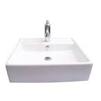 Barclay Products Compact Slim Line Wall-Mounted Bathroom Sink in White 4R-561WH - The Home Depot