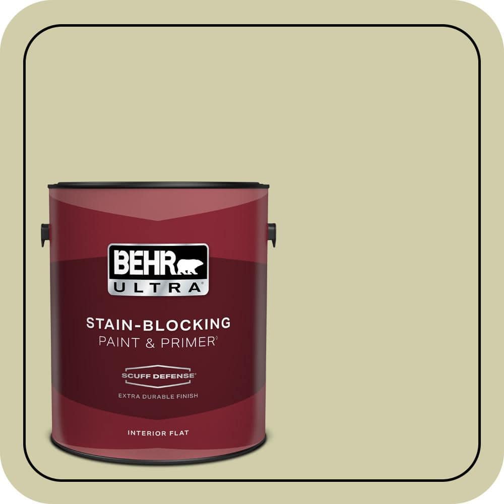 BEHR ULTRA 1 gal. #S340-3 Hybrid Extra Durable Flat Interior Paint ...
