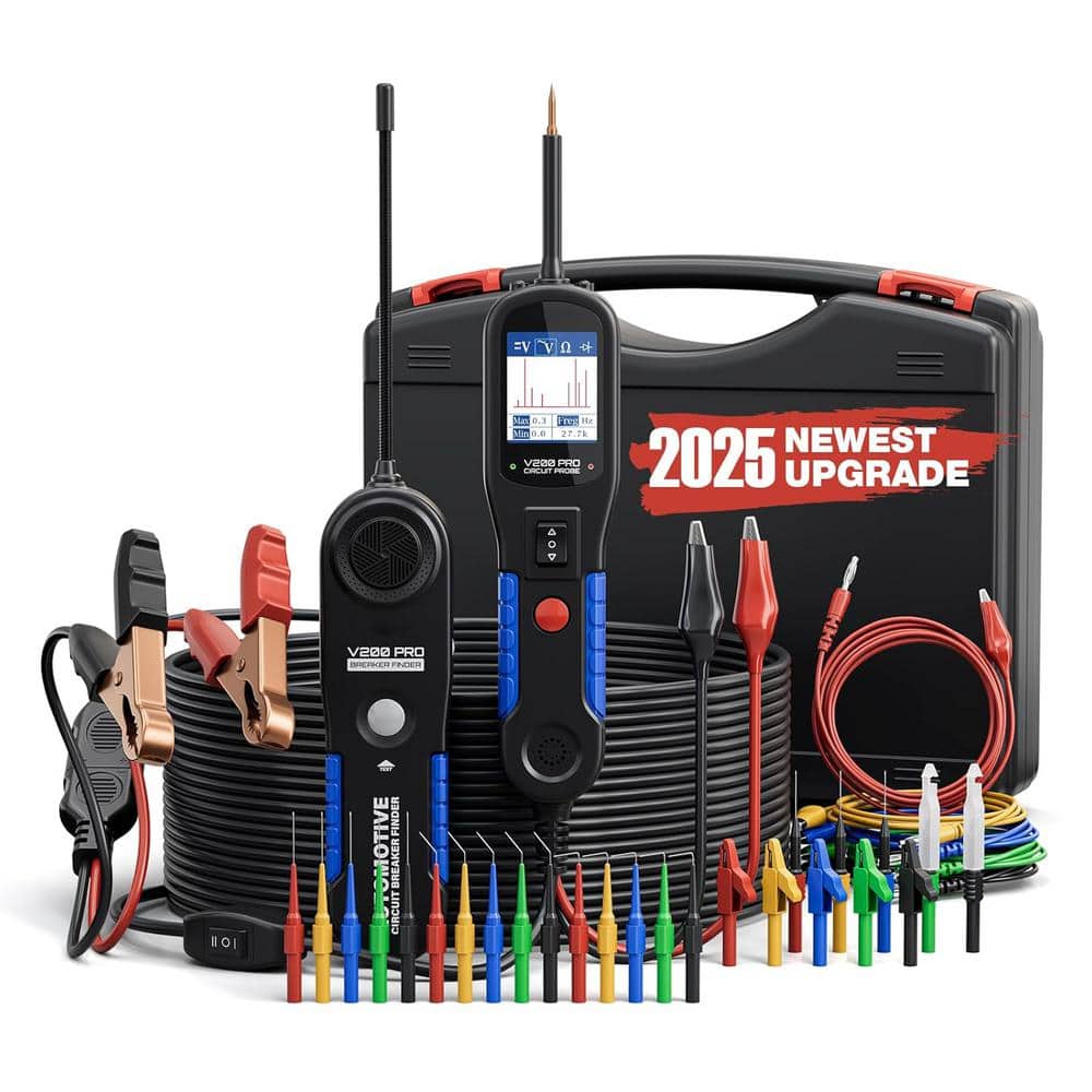 Vrbgify 12-24V AC/DC Digital Power Circuit Probe Tester, Short & Open ...