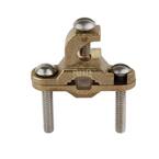 Commercial Electric 3/8 in. to 1 in. Bronze Ground Clamp with Lay-in ...