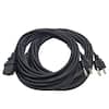Micro Connectors, Inc 25 ft. 18AWG/3 Conductors Universal AC Power Cord ...