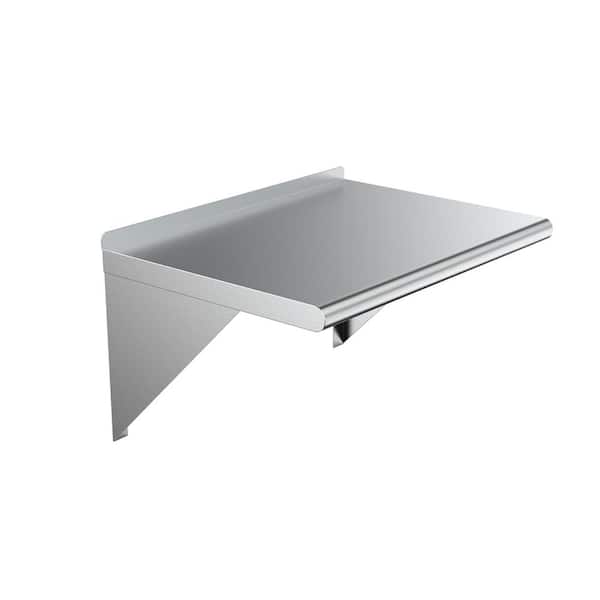 AMGOOD 24 in. x 24 in. Stainless Steel Wall Shelf Kitchen, Restaurant ...
