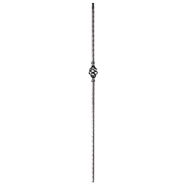 arteferro 44 in. x 9/16 in. Single Basket Hammer Bar Old World Copper ...