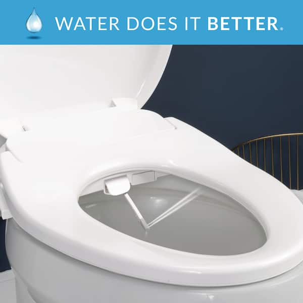 BEMIS Renew Wash Antimicrobial Electric Plug-in Bidet Seat for ...