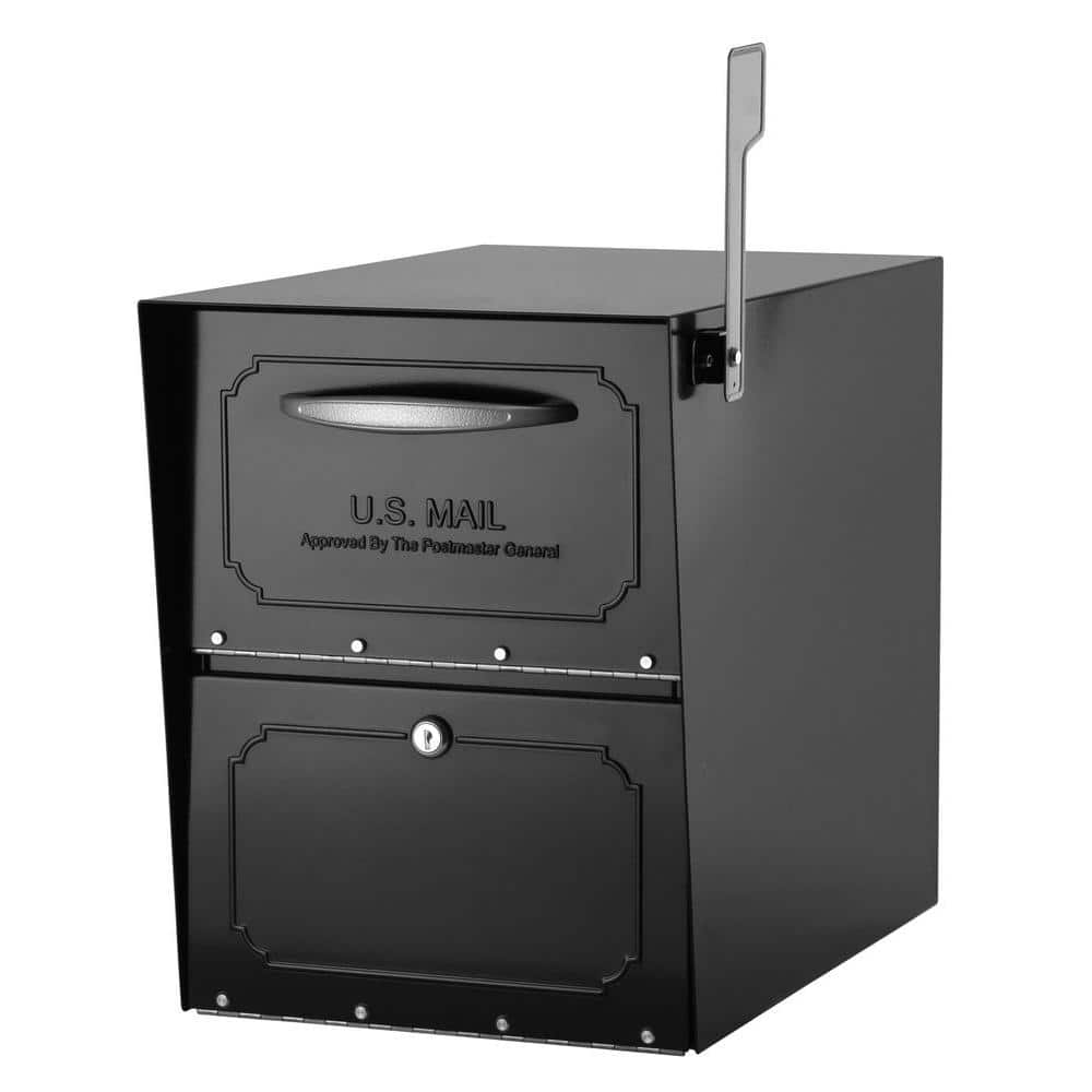 Architectural Mailboxes Oasis Jr. Elite Black, Extra Large, Steel ...
