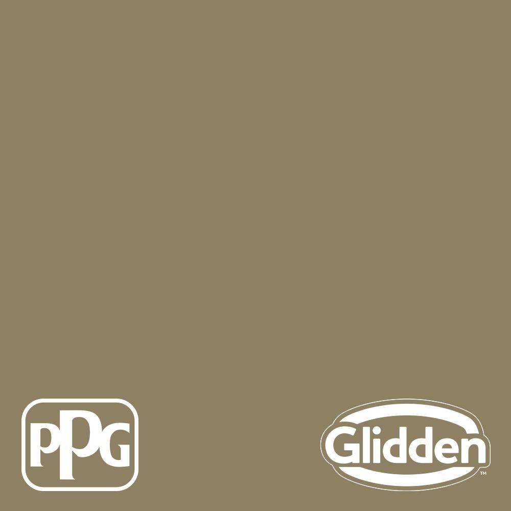 Glidden 8 oz. PPG1026-6 Bronze Statue Satin Interior Paint Sample ...