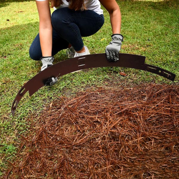 Landscape Edging Tree Ring Anvazise 1 Set Lawn Fence No Dig Weather