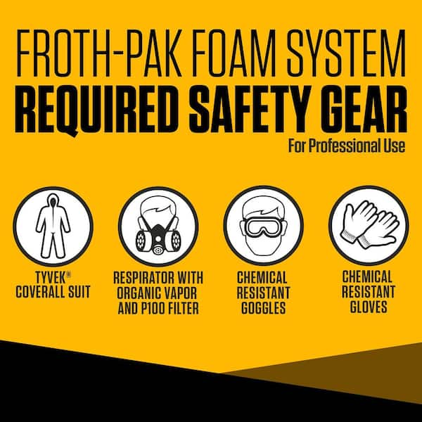 FROTH-PAK 200 Insulation and Sealant Spray Foam System 12031949 - The ...