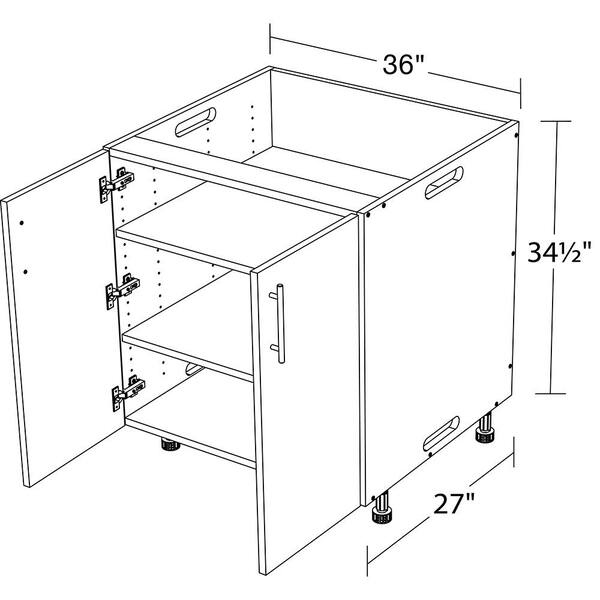Standard Height Of Base Kitchen Cabinets