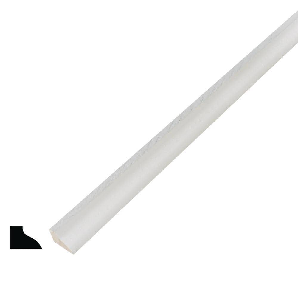 Alexandria Moulding WM 131 1/2 in. D x 3/4 in. W Primed 4S Pine Wood ...