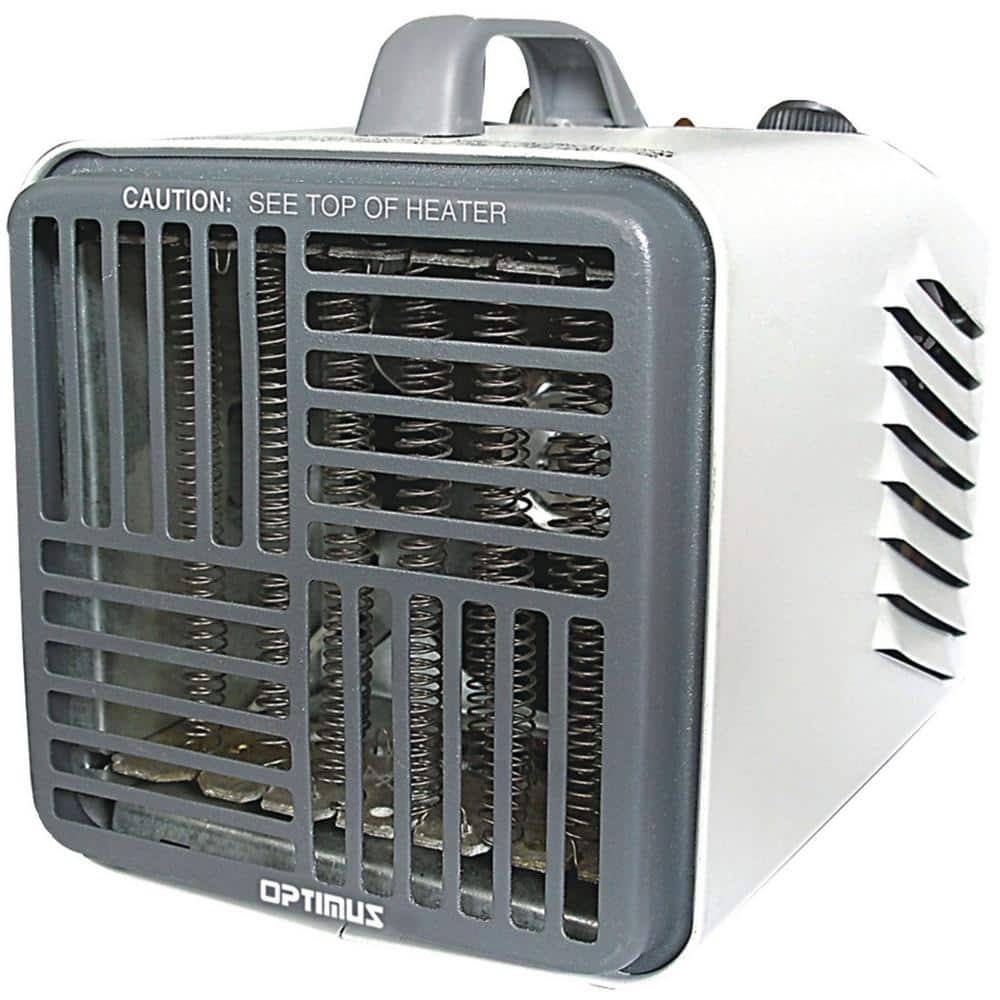 Optimus Electric Mini Compact Utility Heater with Thermostat 98578857M ...