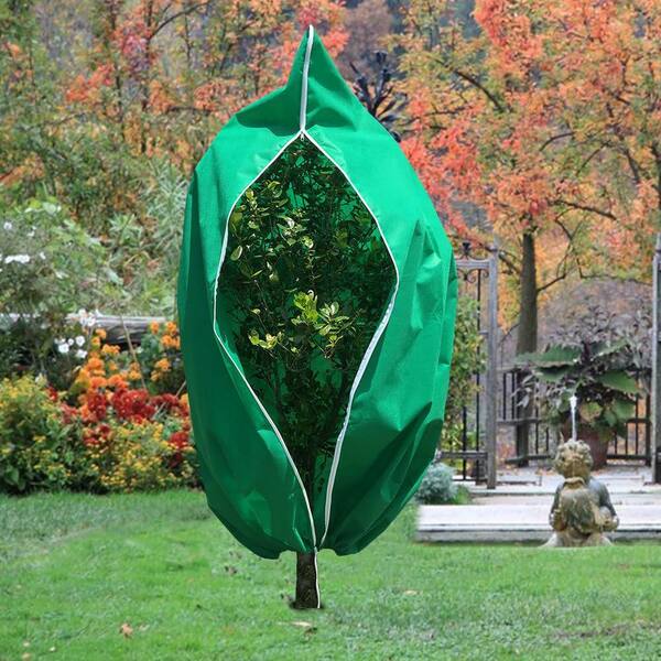 s White Plant Covers Freeze Protection, 2PCS 47" X 71" Tree Covers ...