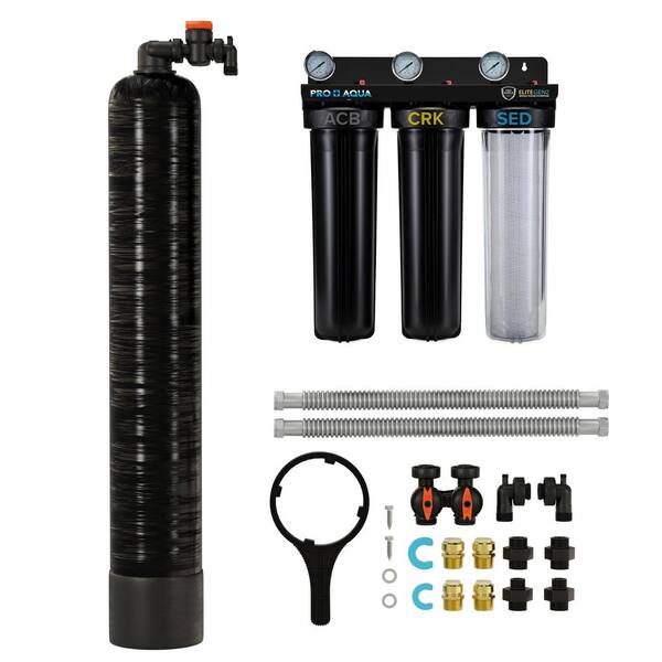 ELITE GEN2 3-Stage Whole House Well Water Filter System, 45% OFF