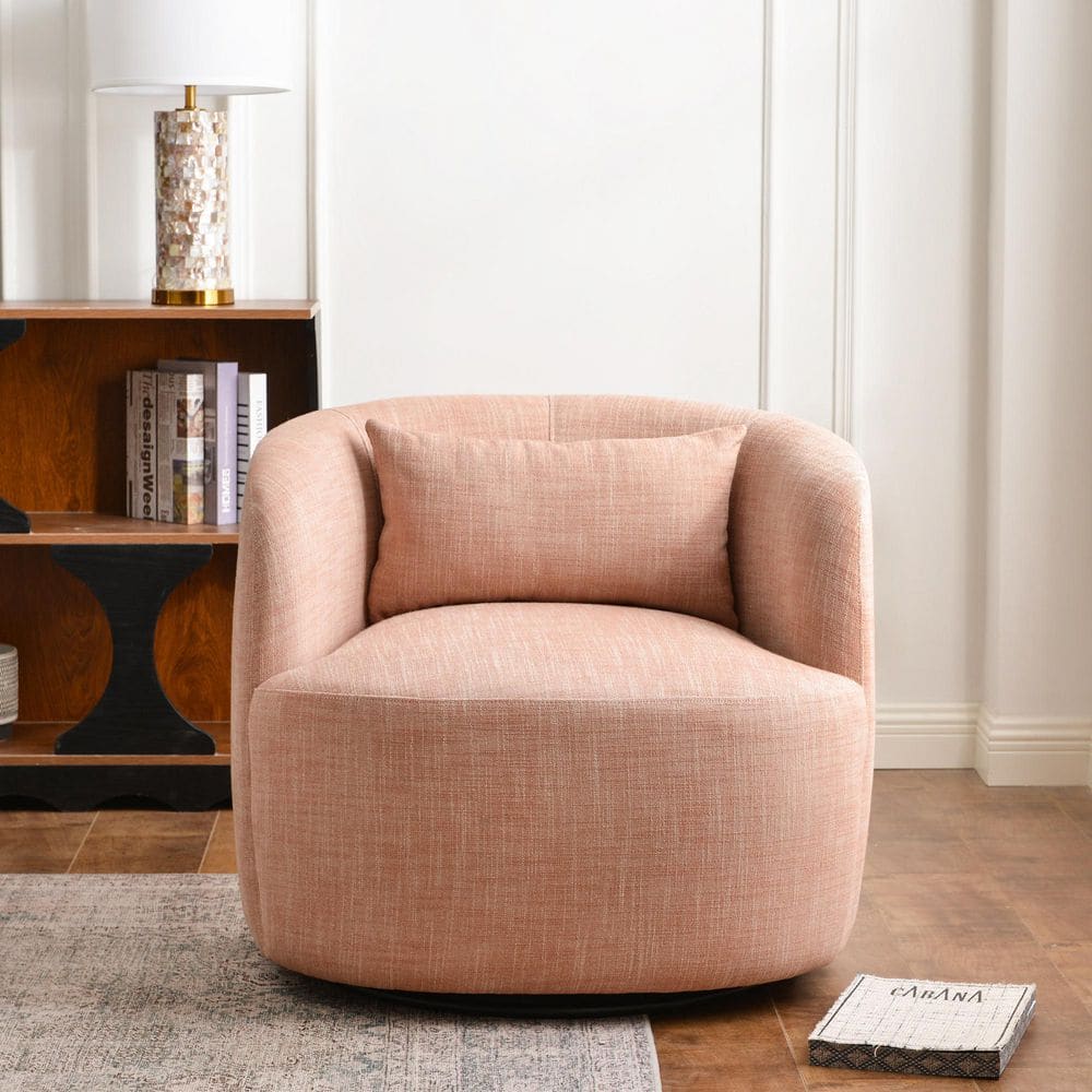 Reviews for KINWELL Coral Performance Textured Linen Weave Upholstered ...