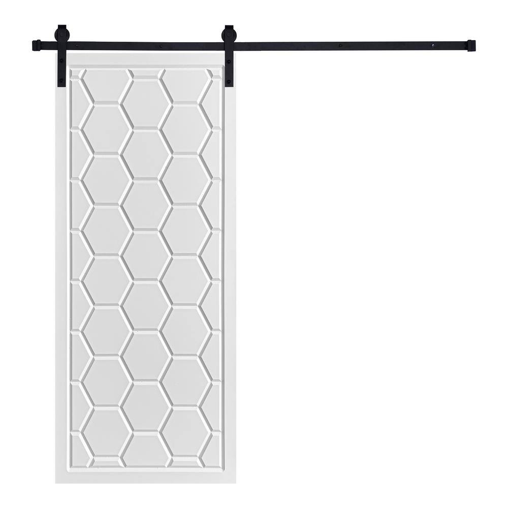 AIOPOP HOME Modern Framed Honey Comb Designed 96 in. x 36 in. MDF Panel ...