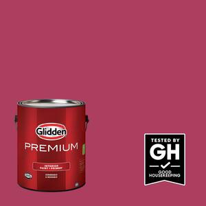 Glidden Premium 1 qt. PPG1183-7 Heart's Desire Eggshell Interior Latex ...