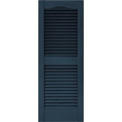 Classic Blue - Exterior Shutters - Doors & Windows - The Home Depot
