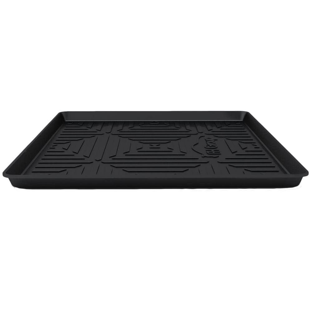 FH Group Black Ultimate Weather Proof Rubber Large 40 in. x 32 in. x 2 ...