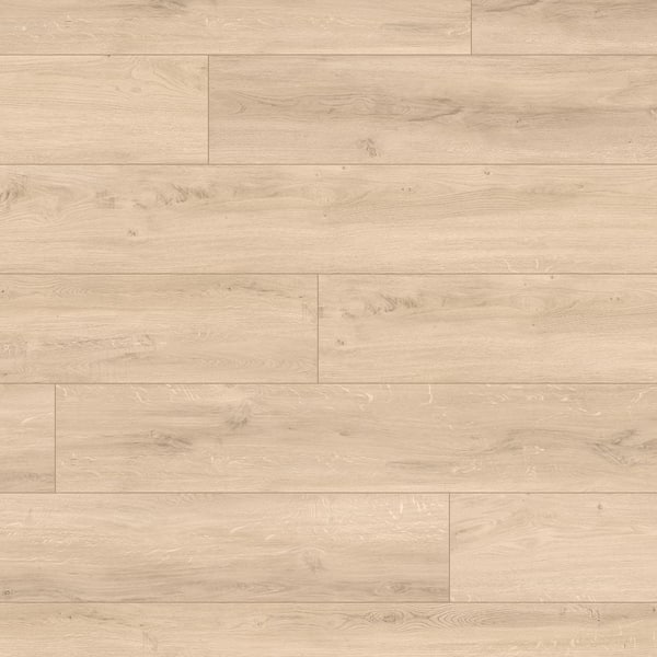 Superoak Light Canoy 7.7 in. W x 48 in. L Super Waterproof Hybrid Resilient Flooring (20.56 sq ...