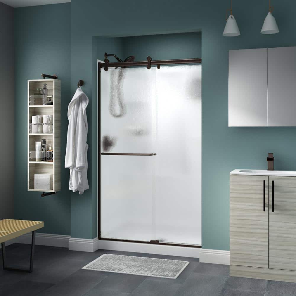 Reviews for Delta Simplicity Contemporary 43-3/8 to 47-3/8 in. W x 71 ...