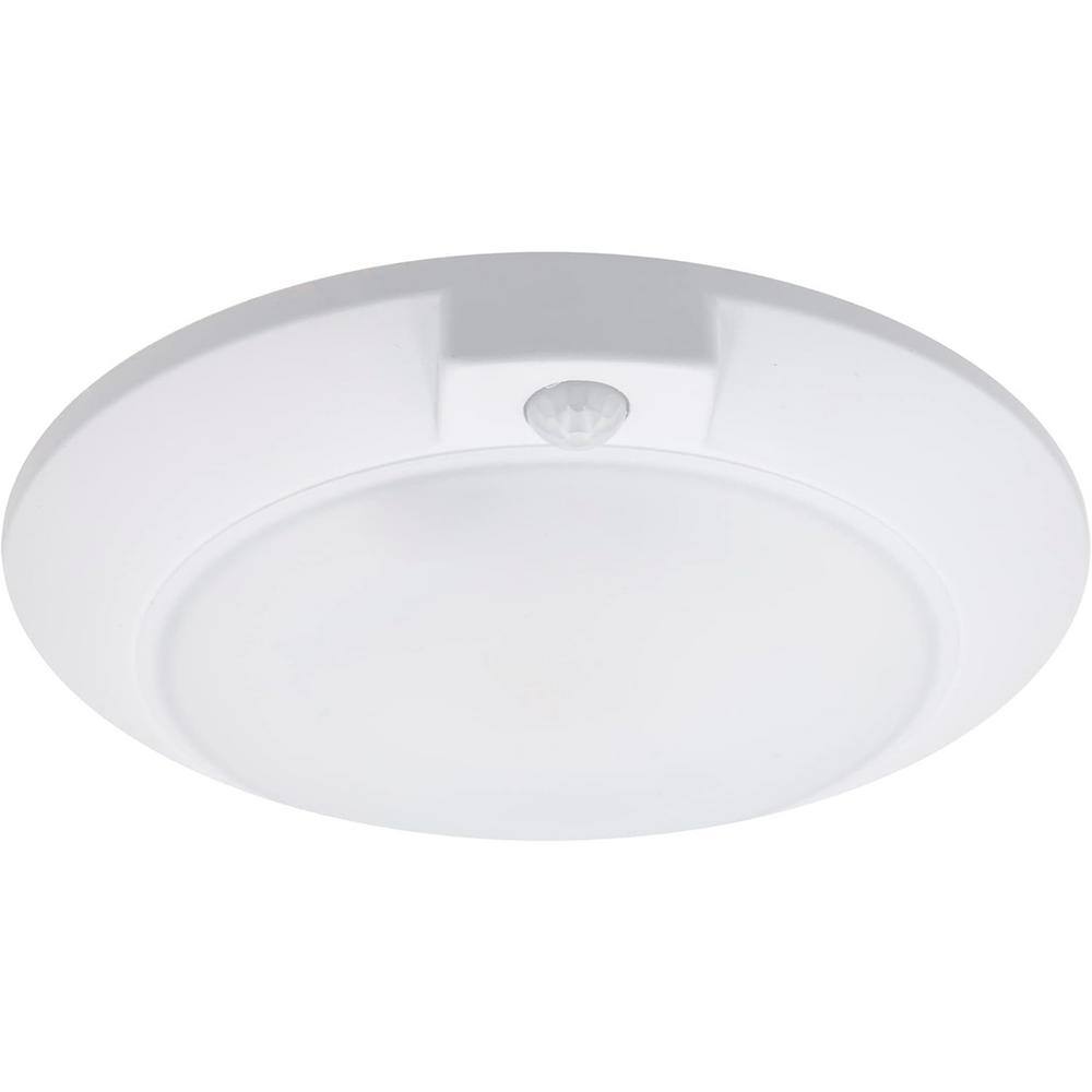 Cedar Hill 5.5 in. 12 W. White Standard Integrated LED Fixture with ...