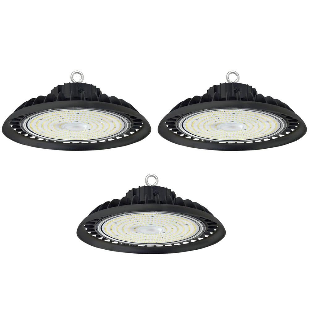 KOAOEIRS 3-Pack 600-Watt Equivalent Integrated LED High Bay Lights ...
