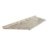 Hampton Bay 10 ft. Left Miter Laminate Countertop Kit with Bullnose ...