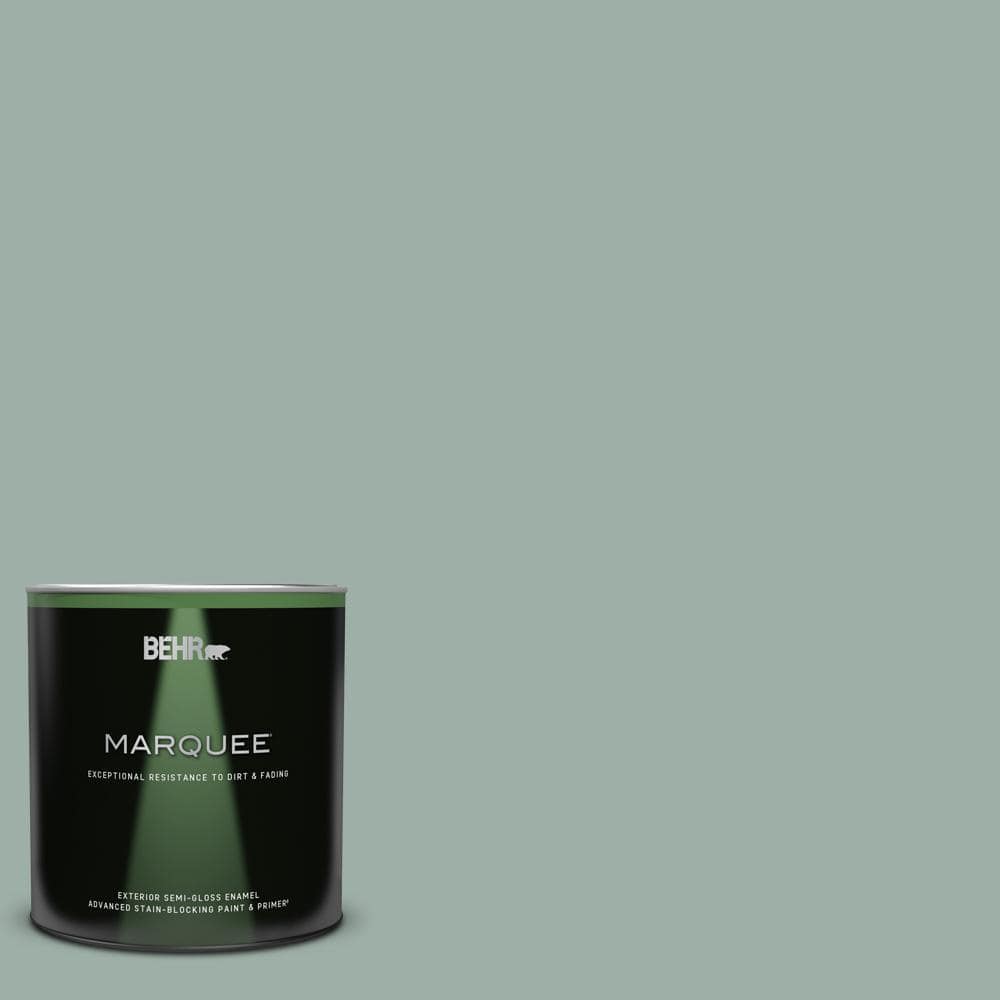 BEHR MARQUEE 1 qt. Home Decorators Collection #HDC-CT-22 Aged Jade Semi ...