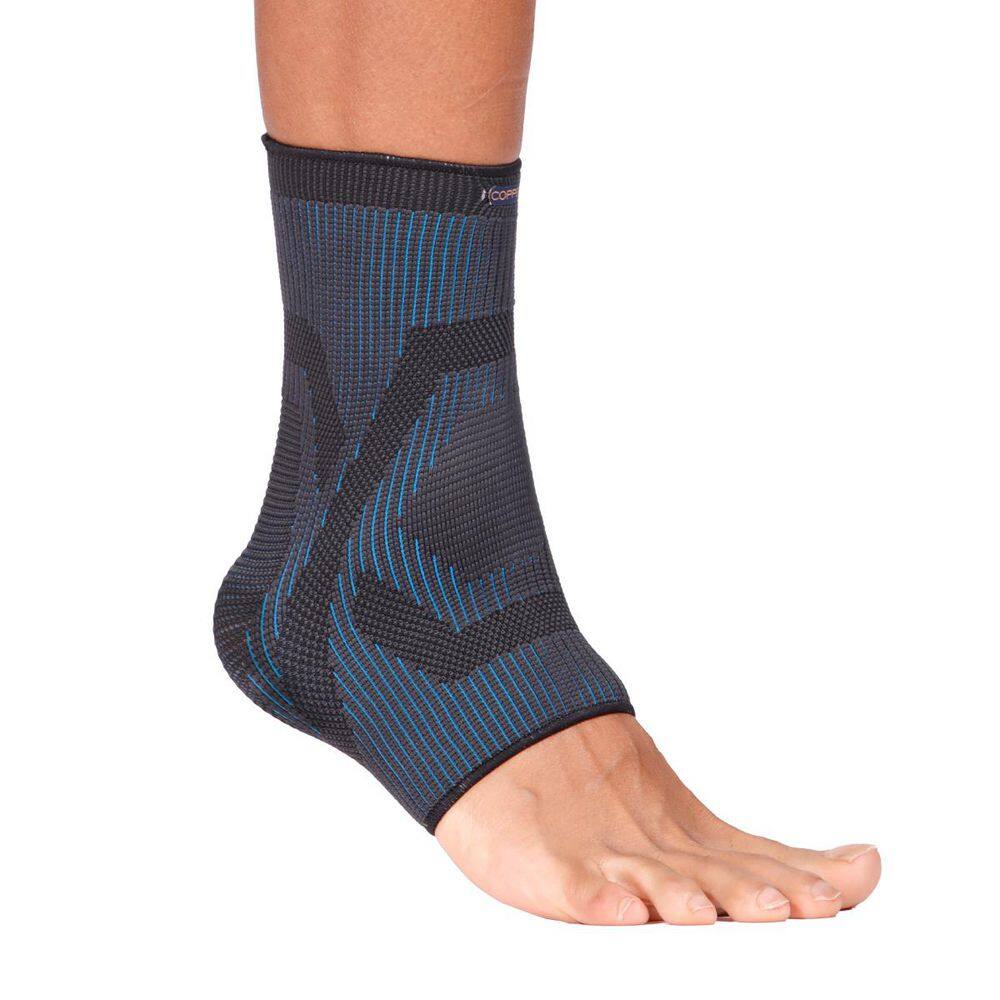 COPPER FIT Dual Action Ankle Sock Compression Sleeve CFMOBAKSM - The ...