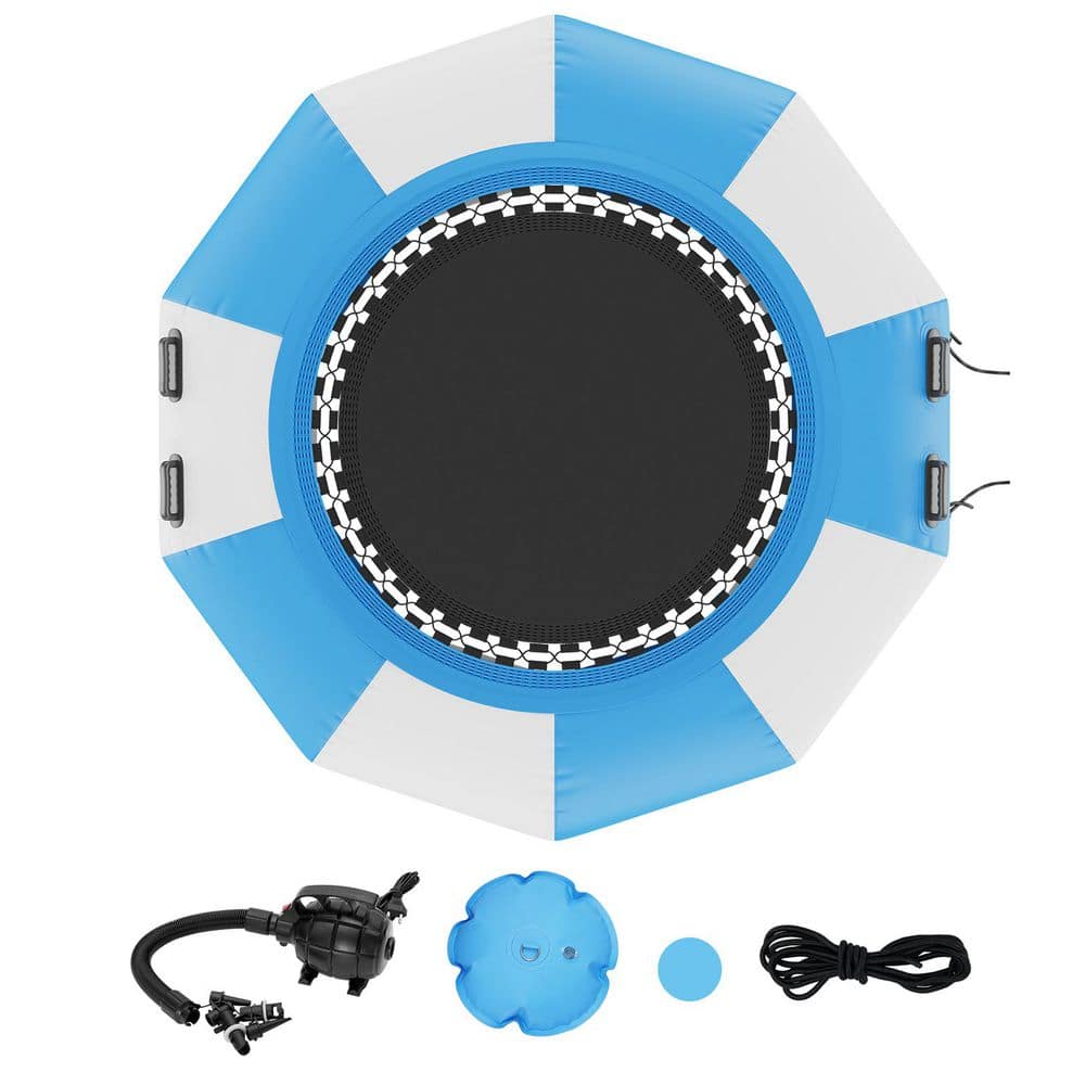 SKYSHALO Inflatable Water Bouncer, 6.5 ft. Recreational Water ...