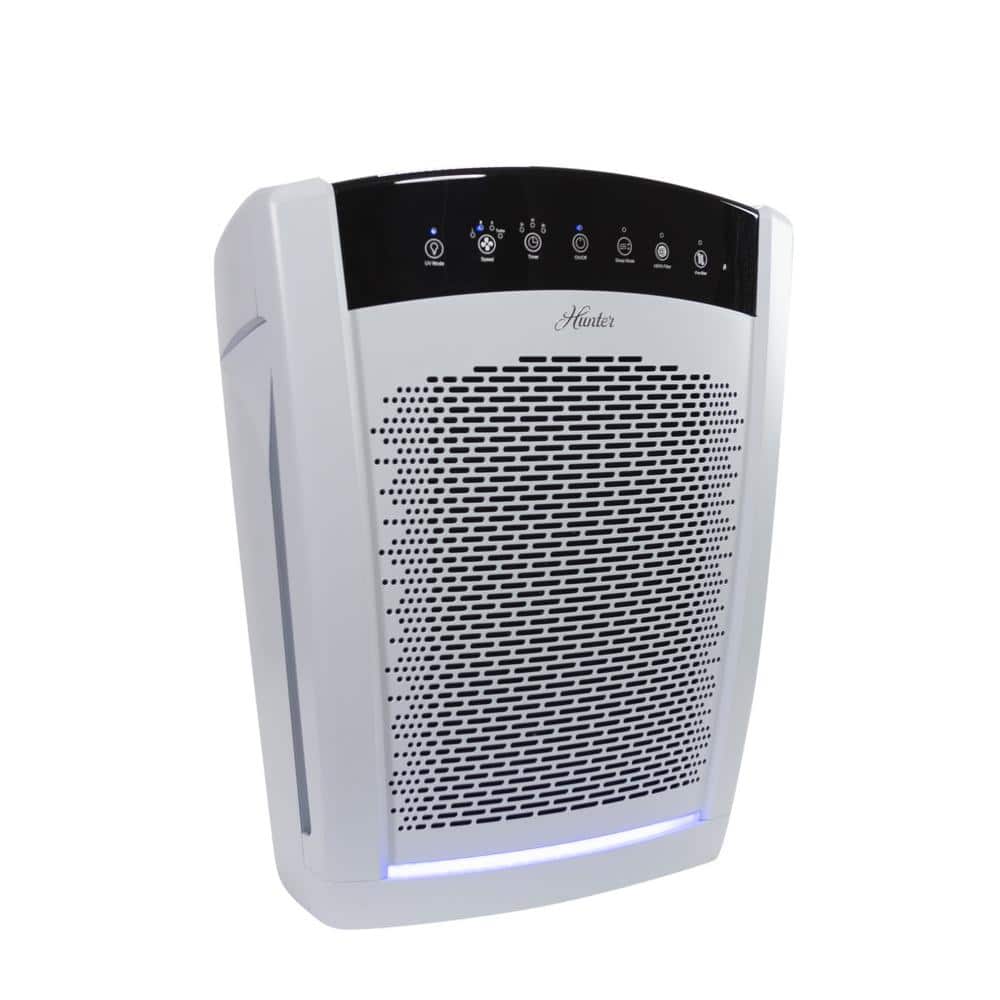 Hunter HP850UV Large UVC Multi Room Console Air Purifier White