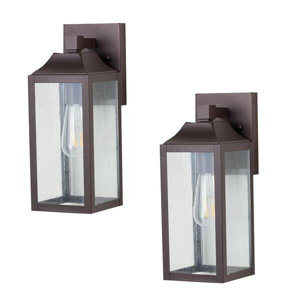 Oil Rubbed Bronze Outdoor Wall Outlet Wall Sconce with No Bulbs ...