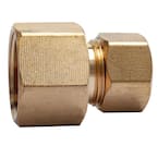 LTWFITTING 5/8 in. O.D. Comp x 3/4 in. FIP Brass Compression Adapter ...