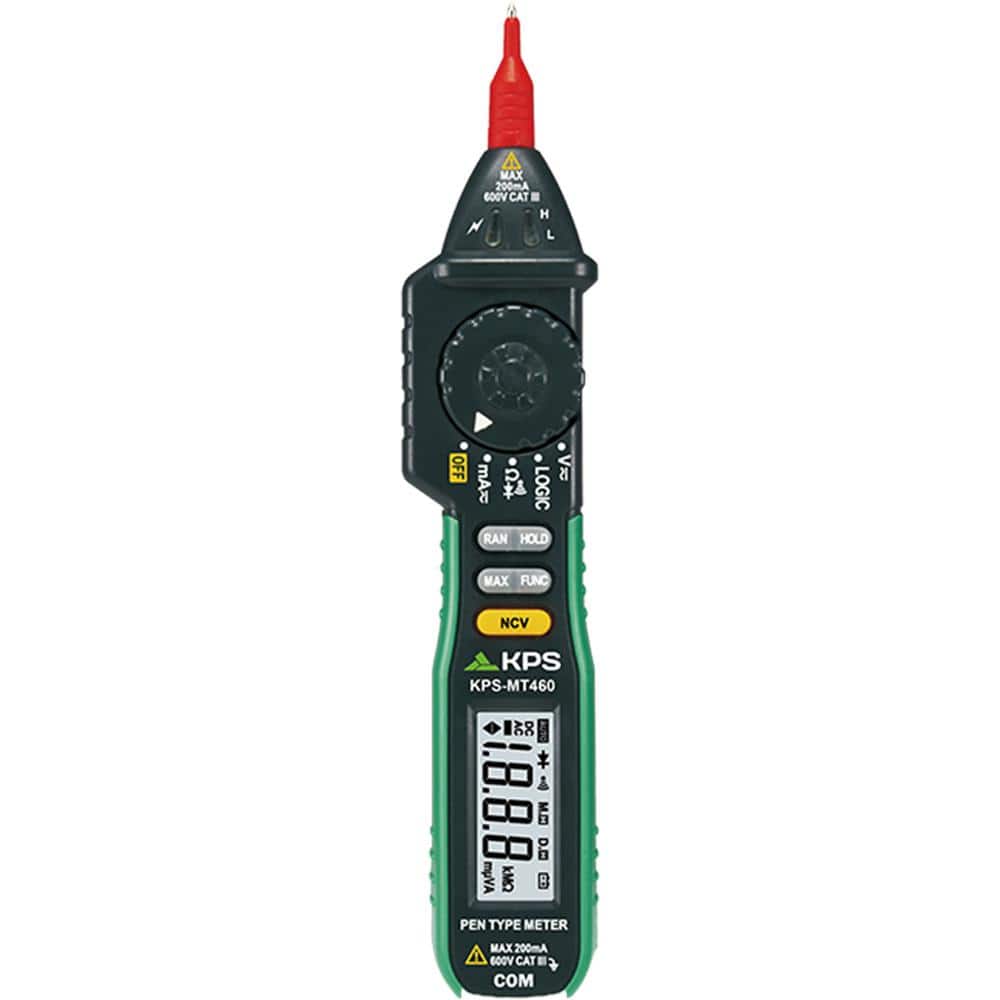 KPS Pen-Type Digital Multimeter with NCV KPS-MT460 - The Home Depot
