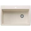 Blanco Diamond Silgranit 33.5 in. Drop-In/Undermount Single Bowl Soft ...