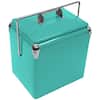 Creative Outdoor 12 qt. Teal Retro Cooler 503333 - The Home Depot