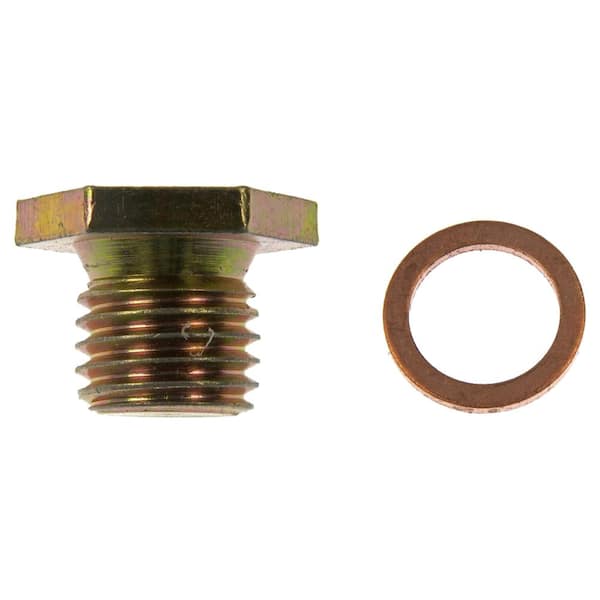 Autograde Oil Drain Plug Standard M12-1.50, Head Size 17Mm W/6Mm ...