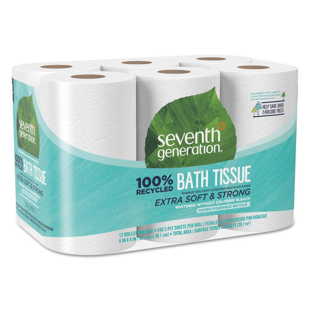 Reviews for SEVENTH GENERATION 100% Recycled White Toilet Tissue 300 ...